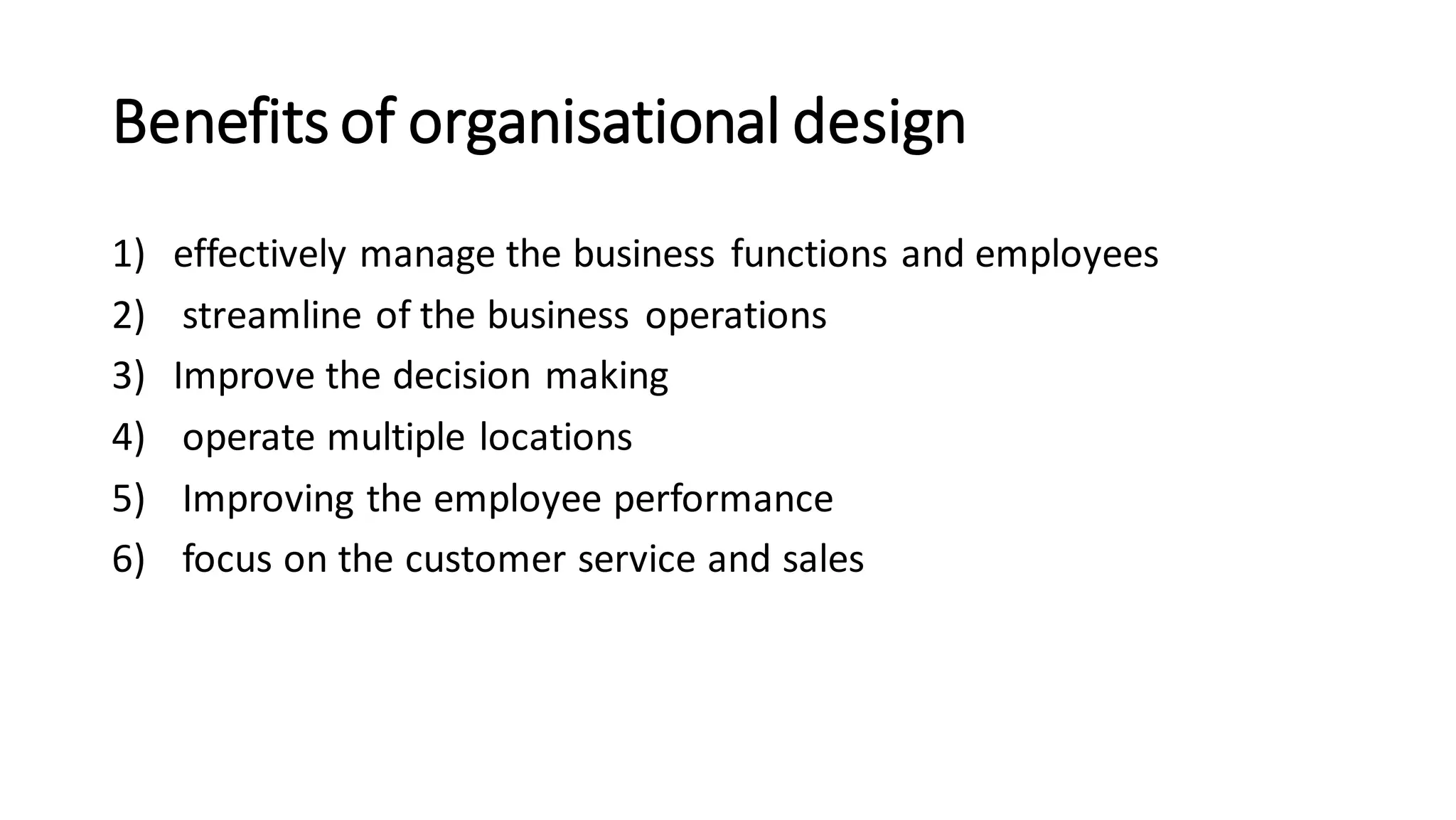 THE ROLE OF STRATEGIC DIRECTION IN ORGANIZATIONAL DESIGN | PDF