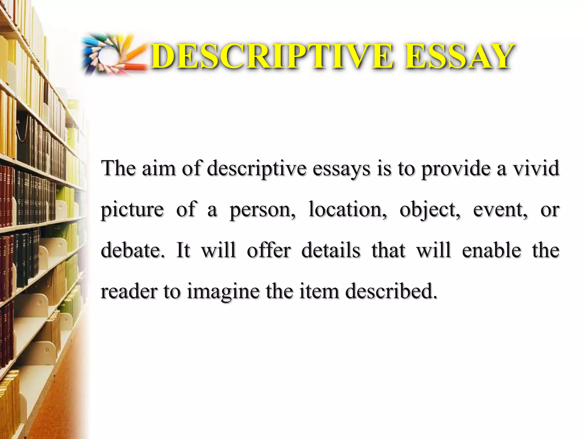 Essay and its Type | PPTX