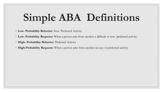 Know Your Behavior: Premack Principle & Response Deprivation Hypothesis ...
