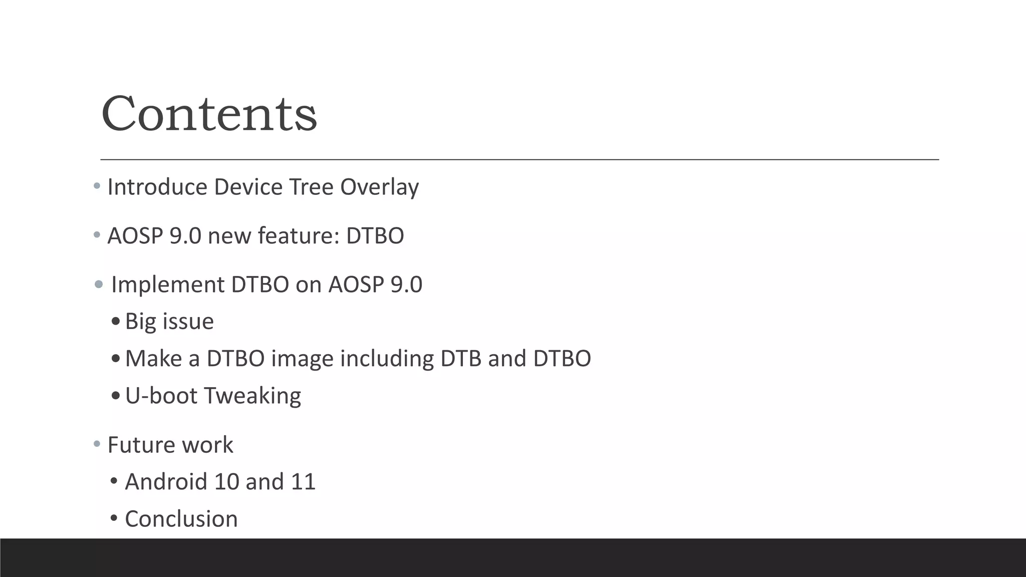 Device Tree Overlay implementation on AOSP 9.0 | PPTX