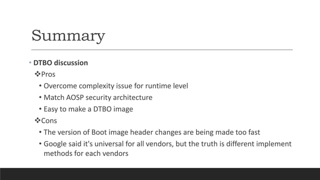 Device Tree Overlay Implementation On Aosp 9 0 Ppt