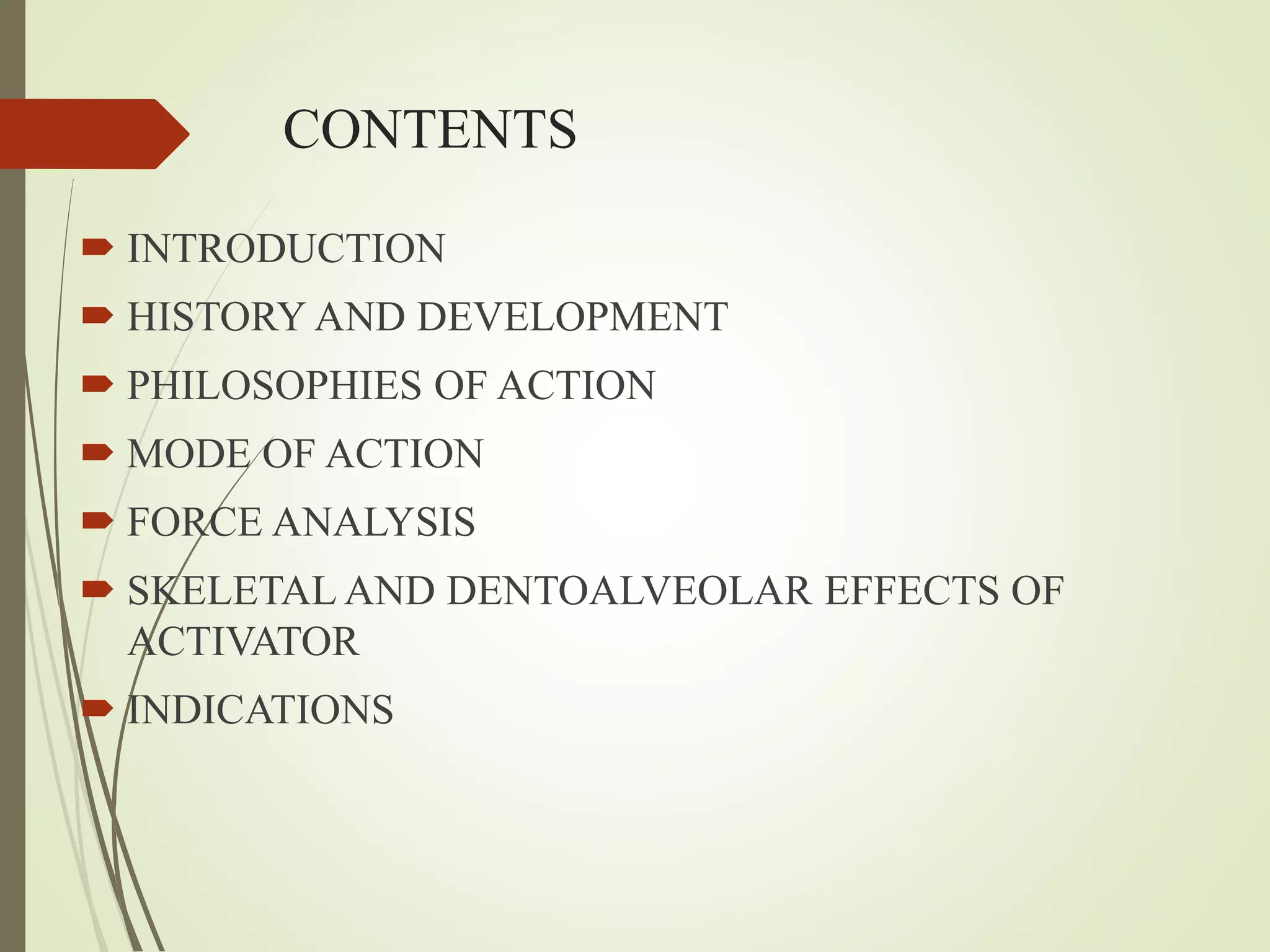 Activator Functional Appliance | PPTX