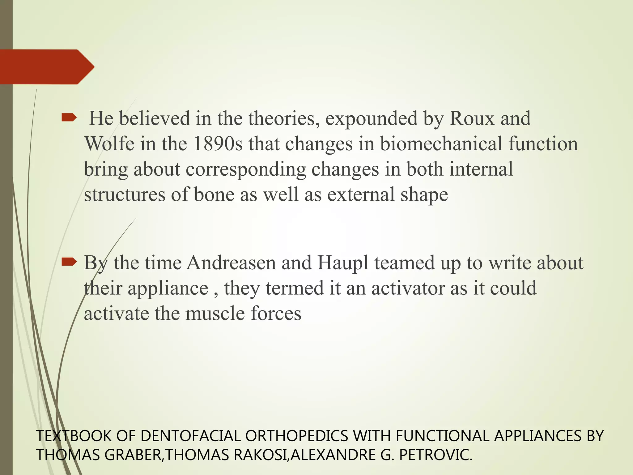 Activator Functional Appliance | PPTX