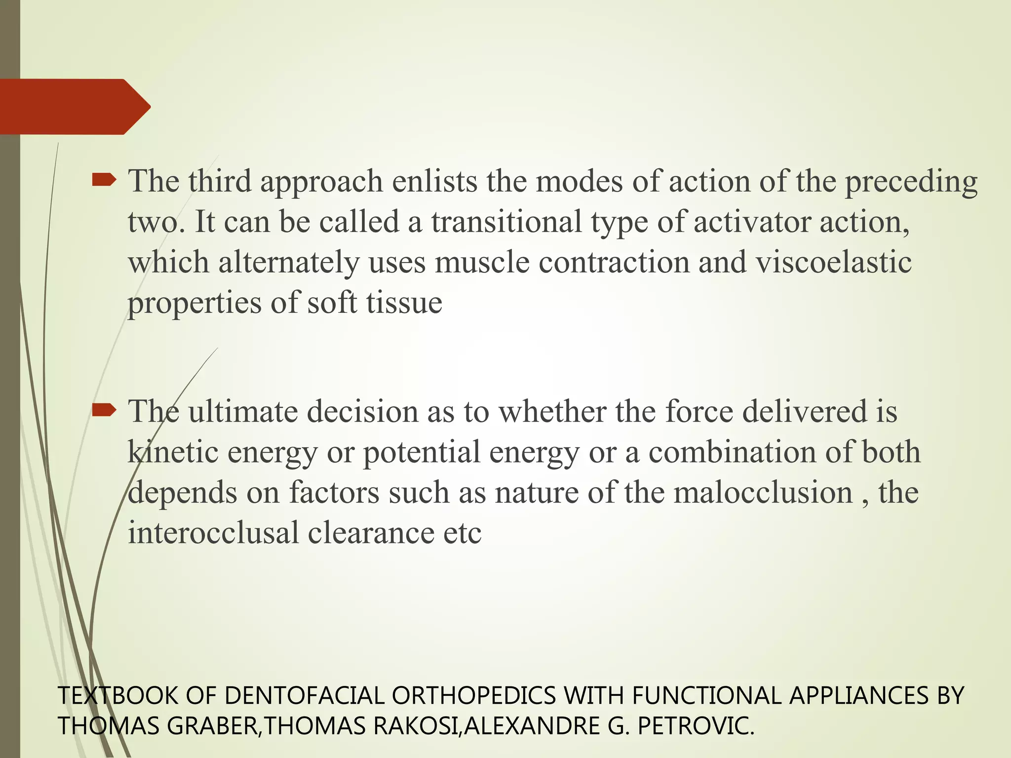 Activator Functional Appliance | PPTX
