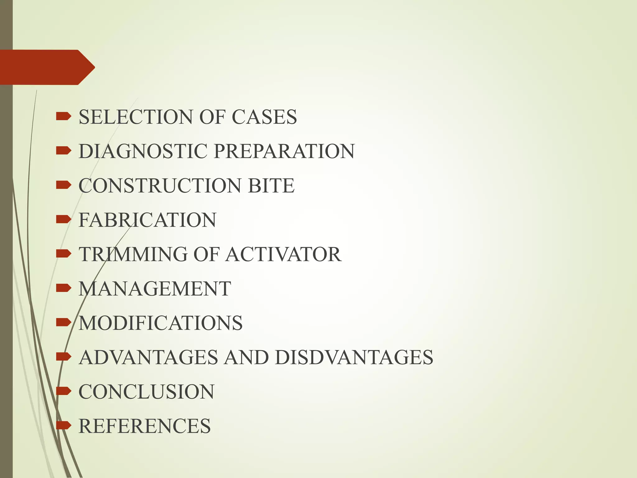 Activator Functional Appliance | PPTX