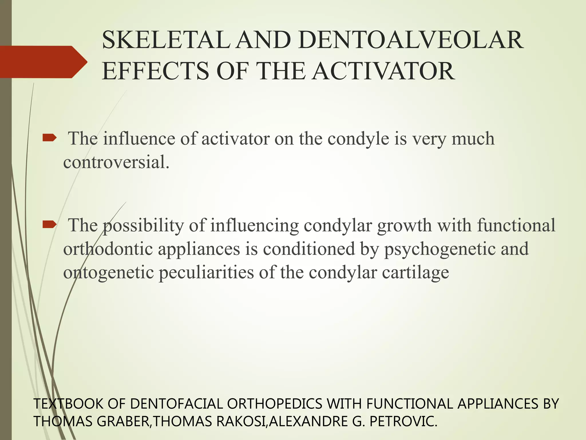 Activator Functional Appliance | PPTX