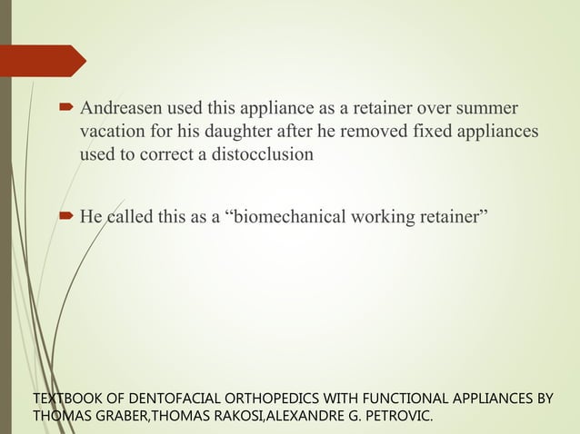 Activator Functional Appliance | PPTX | Dental Health | Diseases and ...
