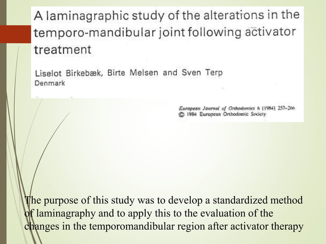 Activator Functional Appliance | PPTX | Dental Health | Diseases and ...