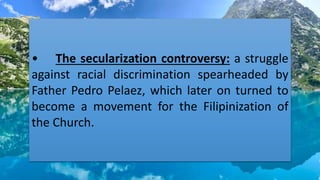 The church during the philippine revolution | PPTX