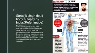 Sarabjit Singh 2013 case study ppt | PPTX