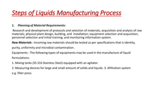 Liquids in pharmacy | PPTX