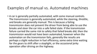 first arguments for complex controllers and manual robotics | PPT