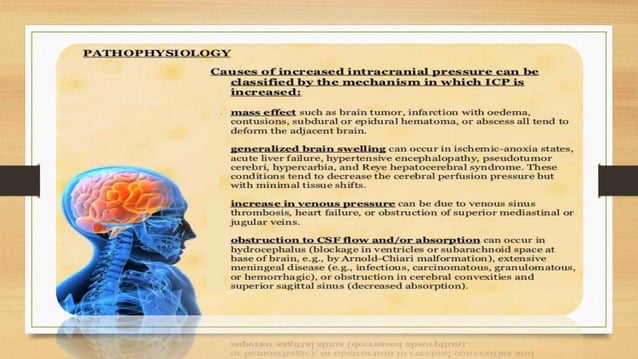 INTRACRANIAL HYPERTENSION (ETIOLOGY,PPATHOPHYSIOLOGY,SYMTOMS ...