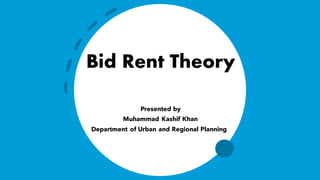 Bid Rent Theory | PDF