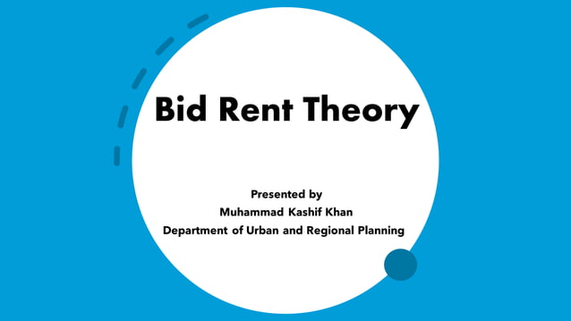 Bid Rent Theory | PDF