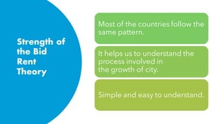 Bid Rent Theory | PDF