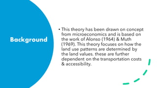By Theoretical Model William Alonso