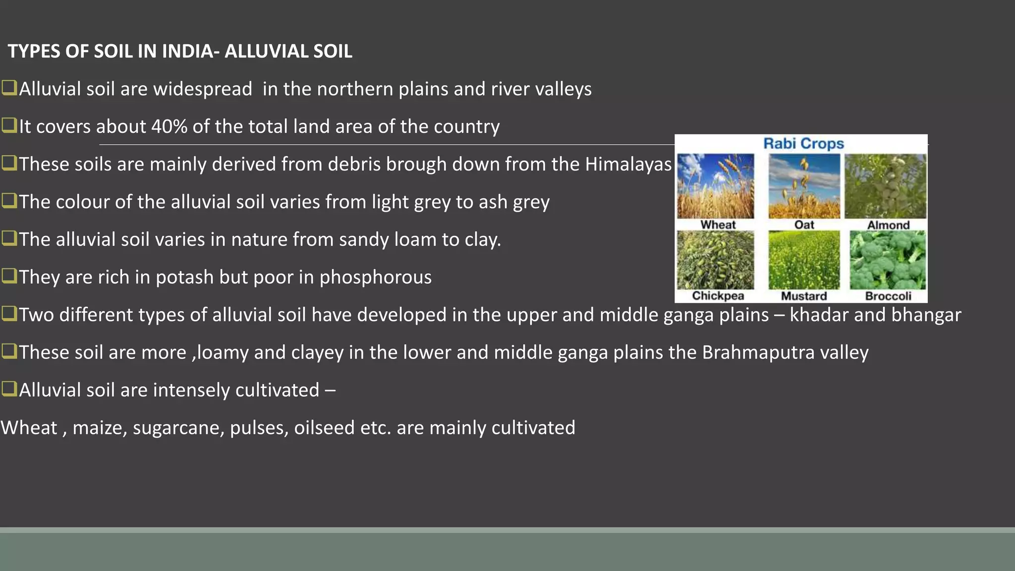 types of soil in india | PPTX