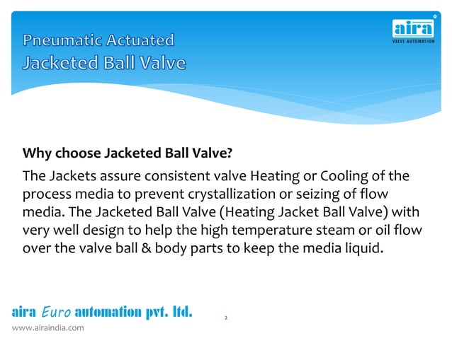 Jacketed Ball Valve | PPTX