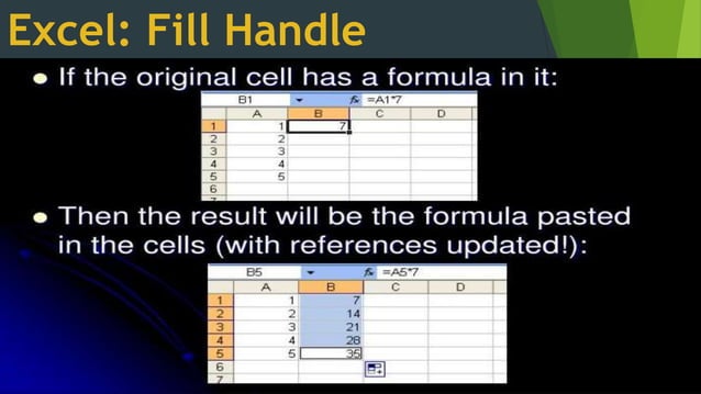 Excel Fill Handle | PPTX