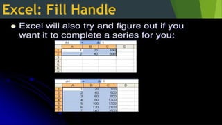 Excel Fill Handle | PPTX