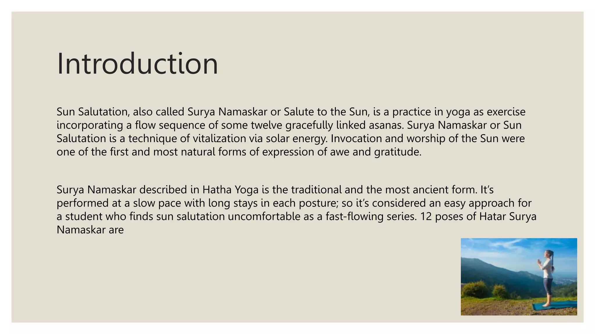 Surya Namaskar | PPTX
