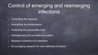 Emerging and reemerging infections | PPTX | Infectious Diseases ...