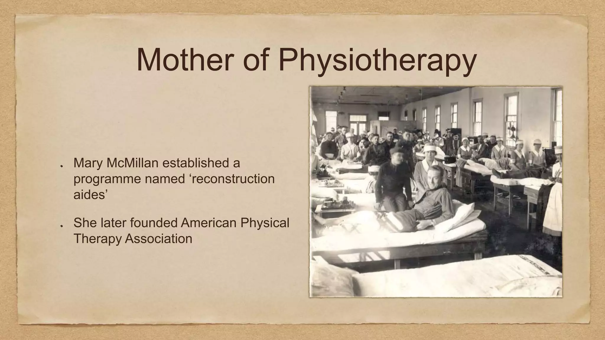 history of physiotherapy | PPT