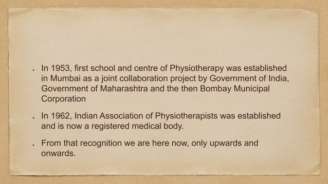 history of physiotherapy | PPT