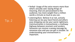 Tips on Being a Better Communicator.pptx