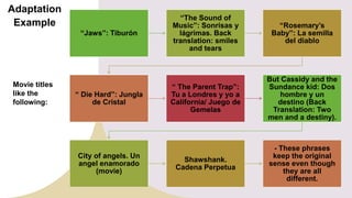 translation techniques adaptation | PPTX