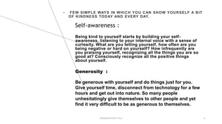 Kindness Ppt with tons of usefull information to utilize | PPTX
