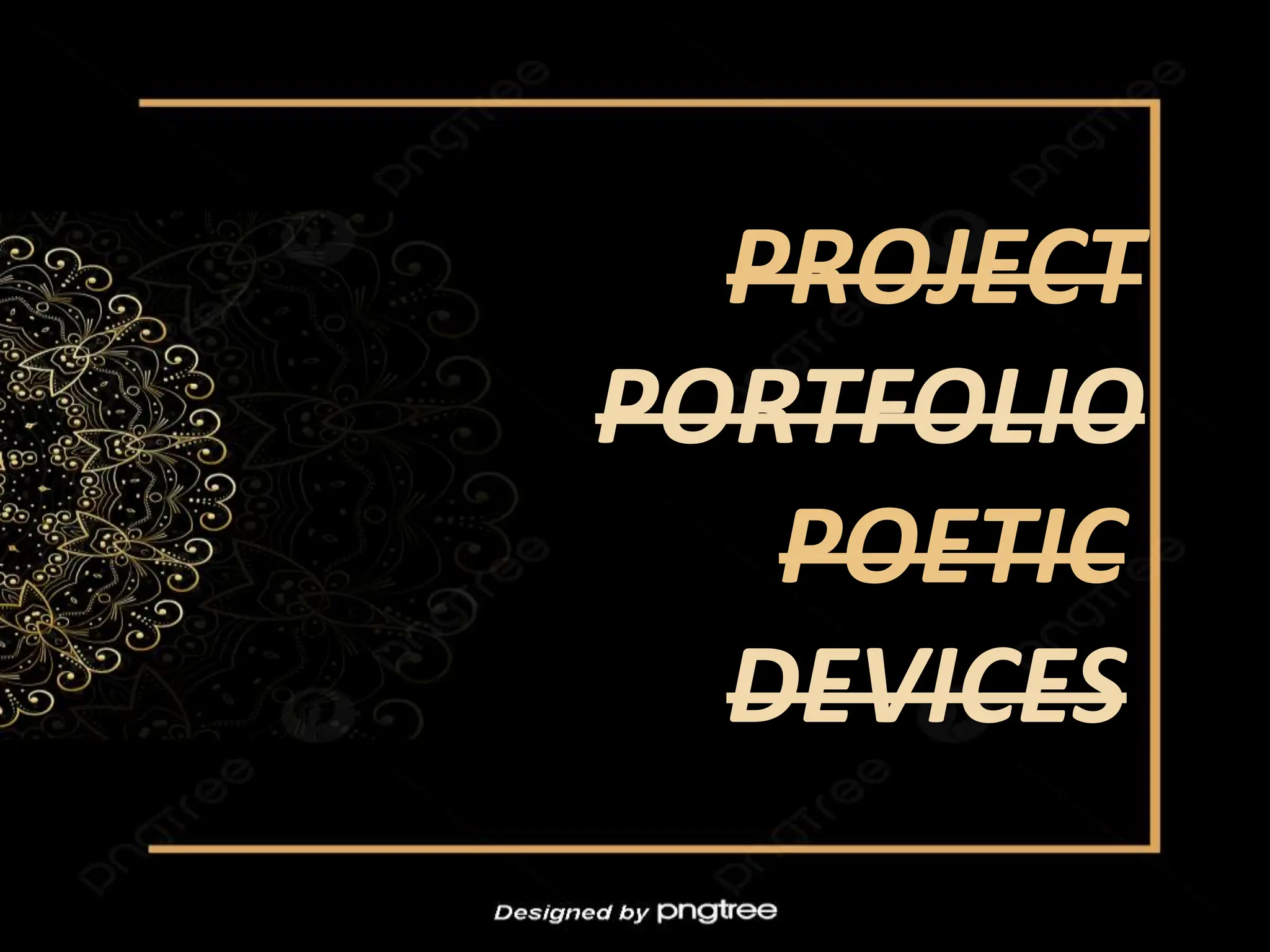 Presentation (3).pptx on poetic devices. | PPTX