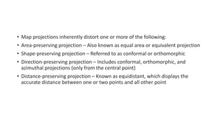 Map projections and its types explanation and examples.pptx