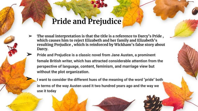 Character Analysis of Mr. Darcy from Pride and Prejudice | PPT