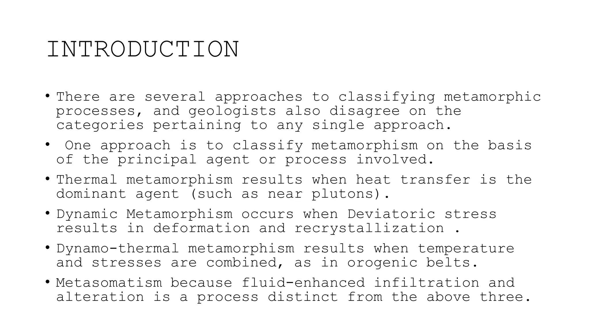 Types of Metamorphism in brief ideas to understand | PPTX | Geology ...