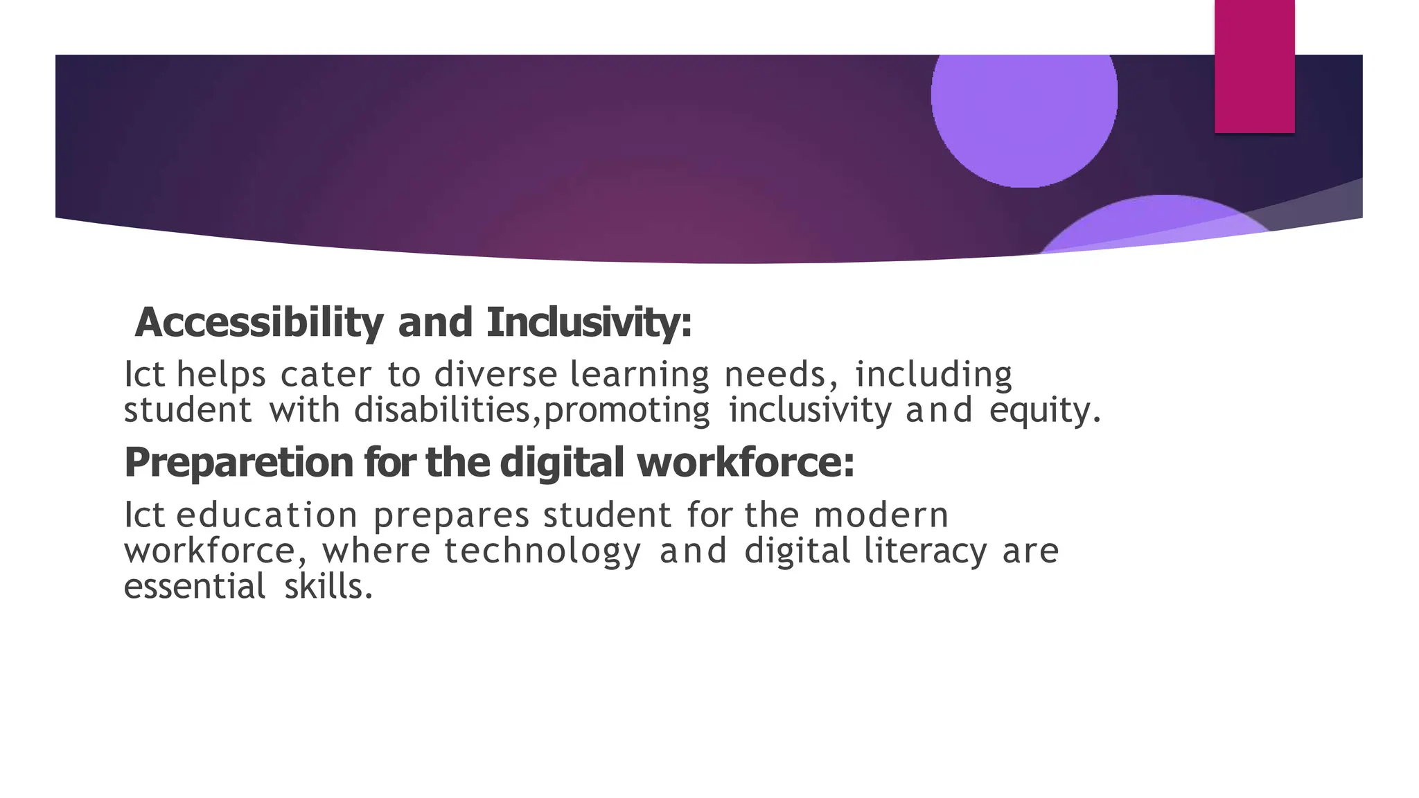 Role of ICT in 21st century education and it's challenges | PPTX