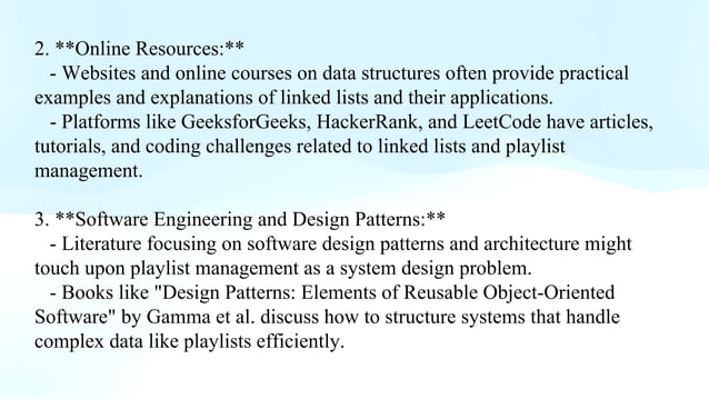 MUSIC PLAY LIST PROJECT report and power point presentation | PPTX ...