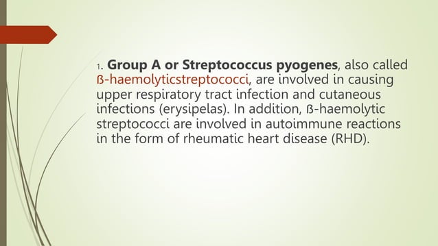 Streptococcus infections ppt download free | PPT