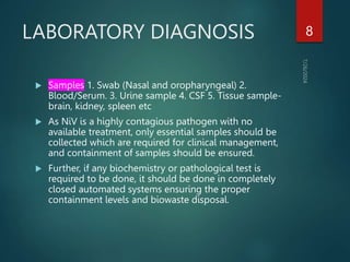 Nipah Virus and Nipah virus disease described | PPTX