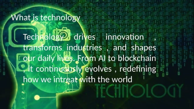 Different types of technology and our old technology | PPT