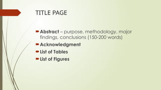 Format of research research titlessspptx | PPT