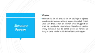 A potrayal of heroism values of Acehnese heroine Keumalayahayati | PPTX