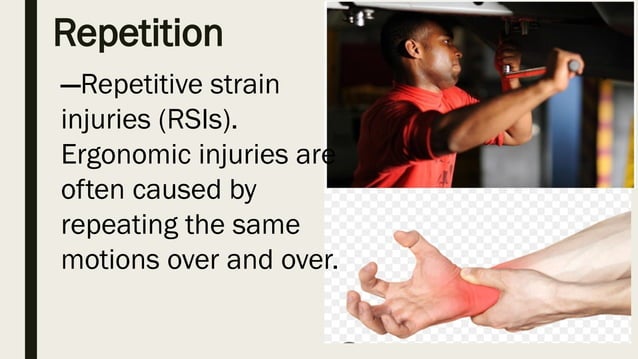 Ergonomic Hazard Present in Work place Station | PPT