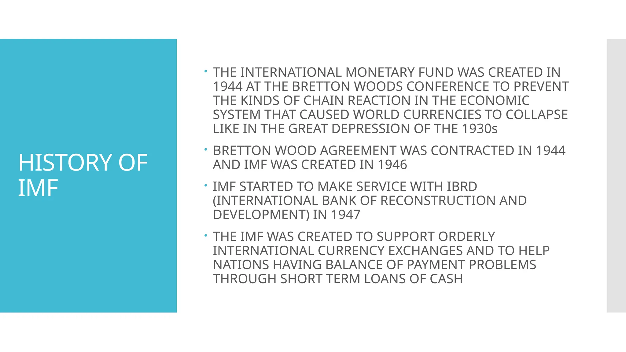 Presentation 3 on International Monetary Fund | PPTX