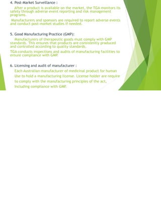 Regulatory requirement of EU, TGA, MHRA, and ROW countries | PDF