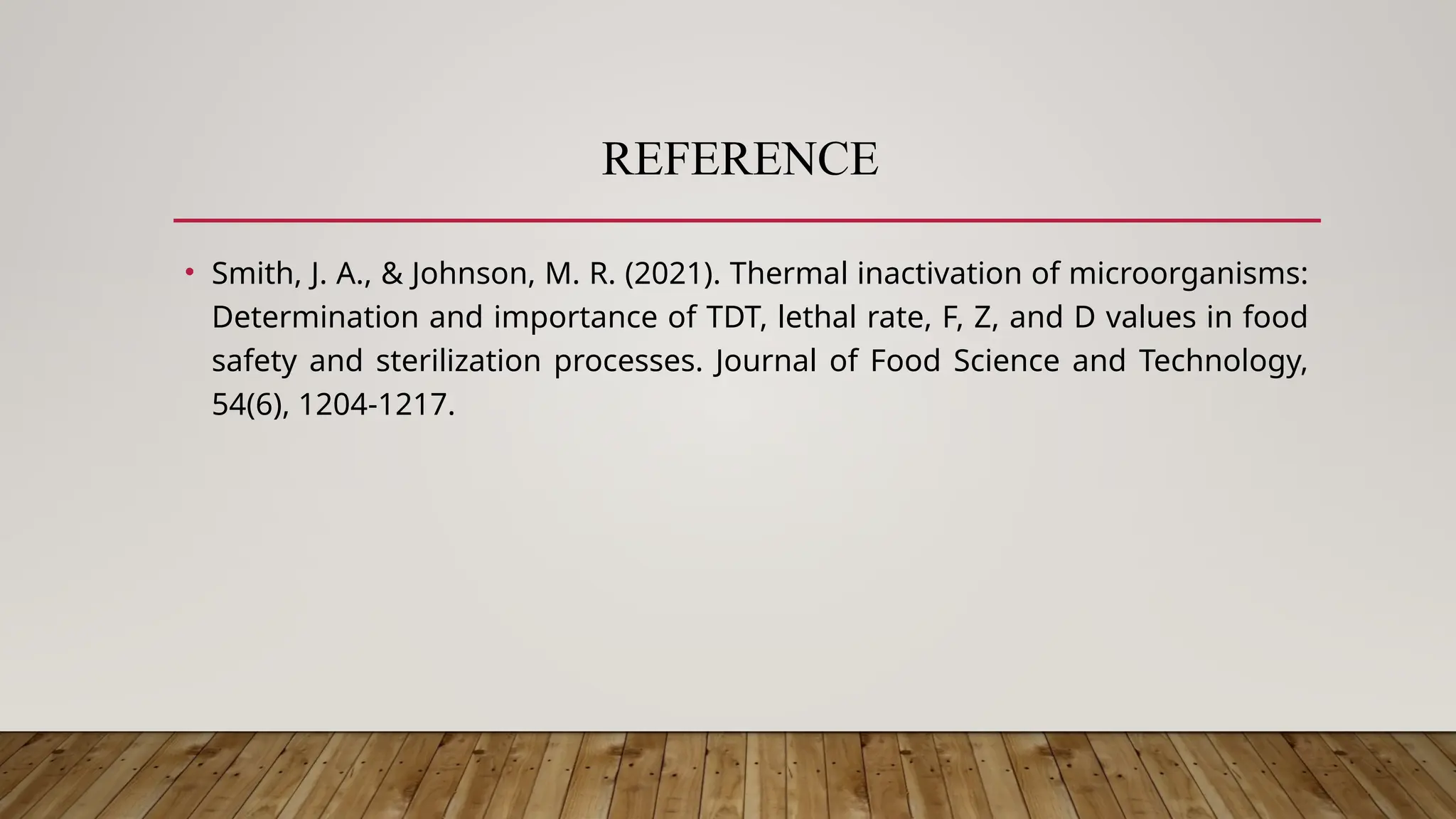 TDT curve power Point presentation with lethal value | PPTX