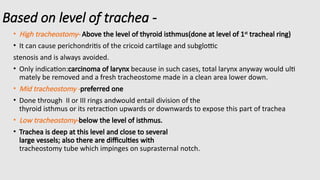 Presentation of tracheostomy which is helpful | PPTX