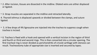 Presentation of tracheostomy which is helpful | PPTX