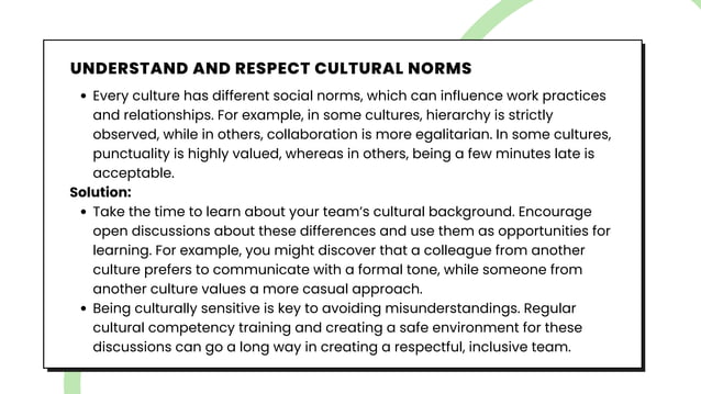Bridging Cultural Differences for Stronger Offshore Teams | PDF